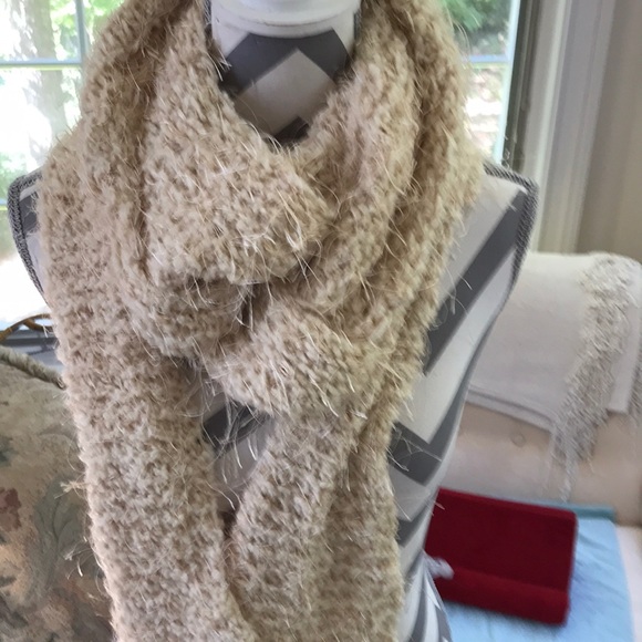 hand knit | Accessories | Infinity Scarf And Regular Scarf Matching Set ...